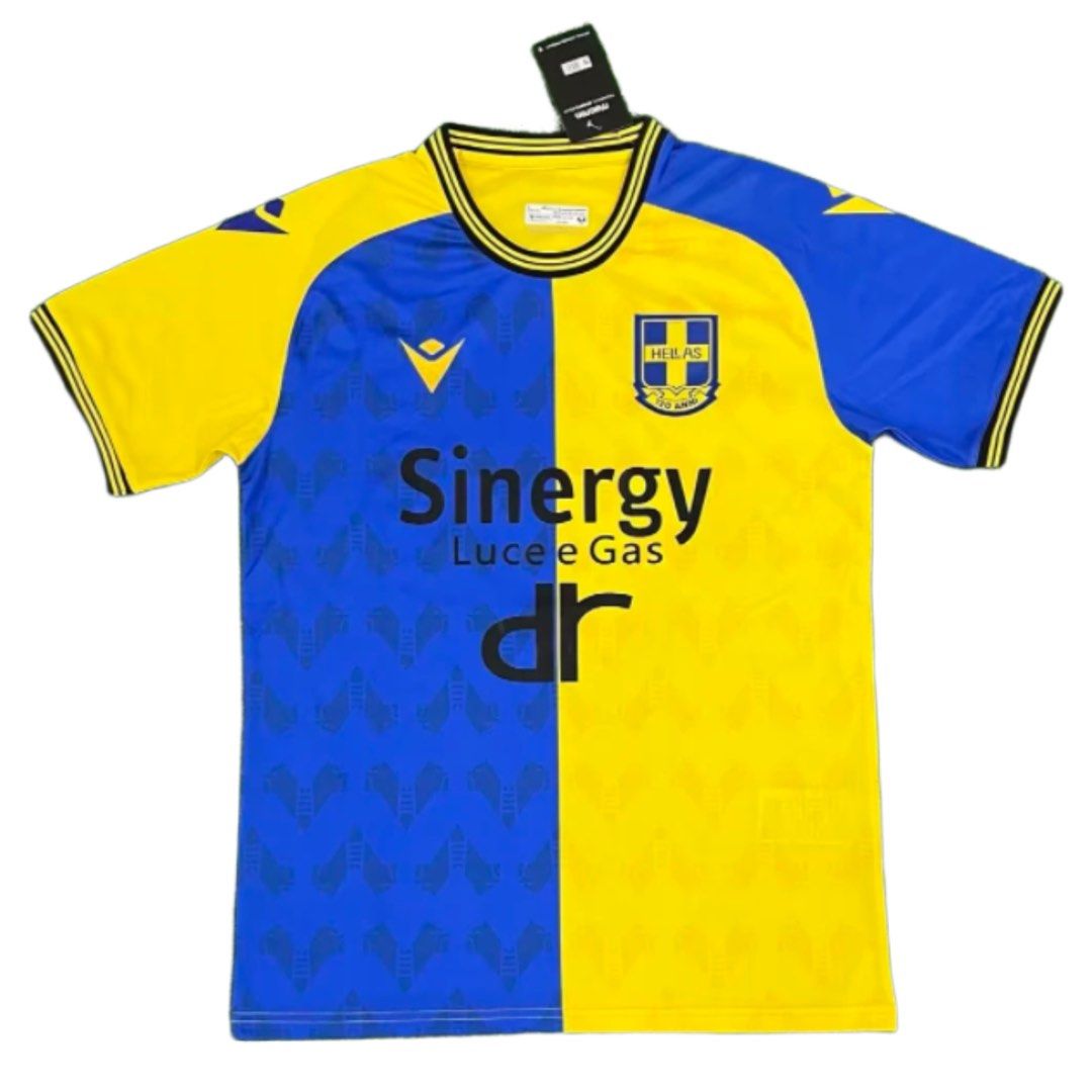 Hellas Verona 120th Anniversary Football Jersey, Men's Fashion, Tops ...