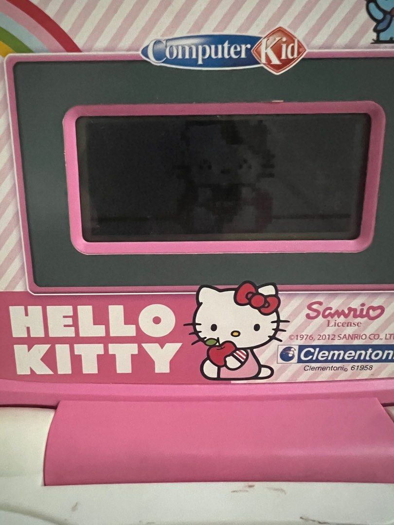 Hello Kitty toy laptop, Hobbies & Toys, Toys & Games on Carousell