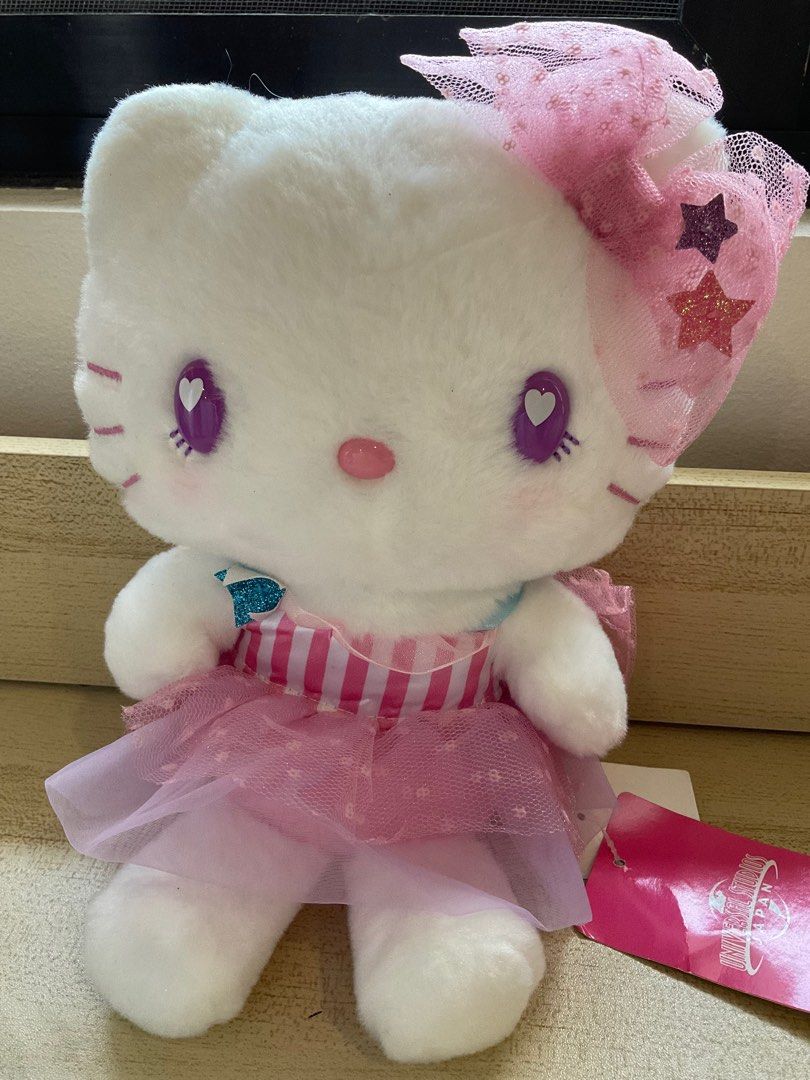 Hello Kitty Universal Studios Japan Stars and Stripes Ballerina Plush ...