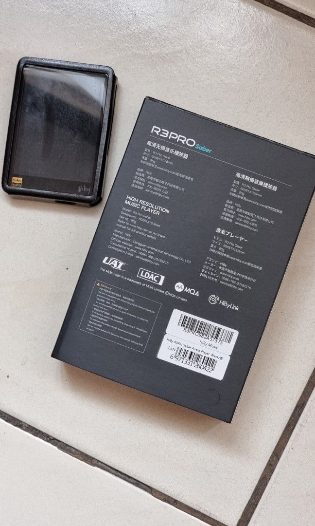 Hiby R3 Pro Saber Lossless DAP, Audio, Portable Music Players on Carousell
