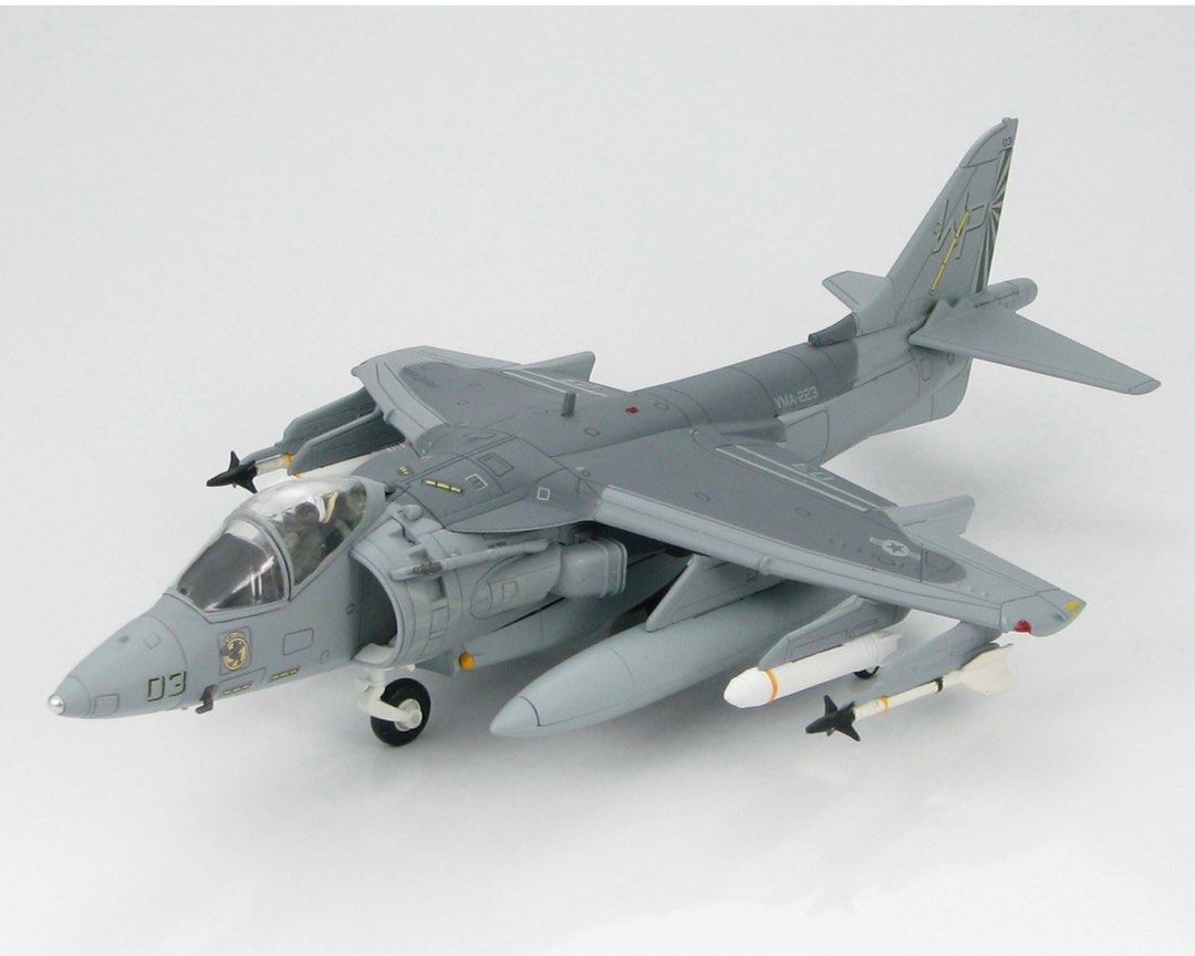 Hobby Master Harrier AV-8B HA2608 US Marines VMA-223 Bulldogs USMC 1/72 ...
