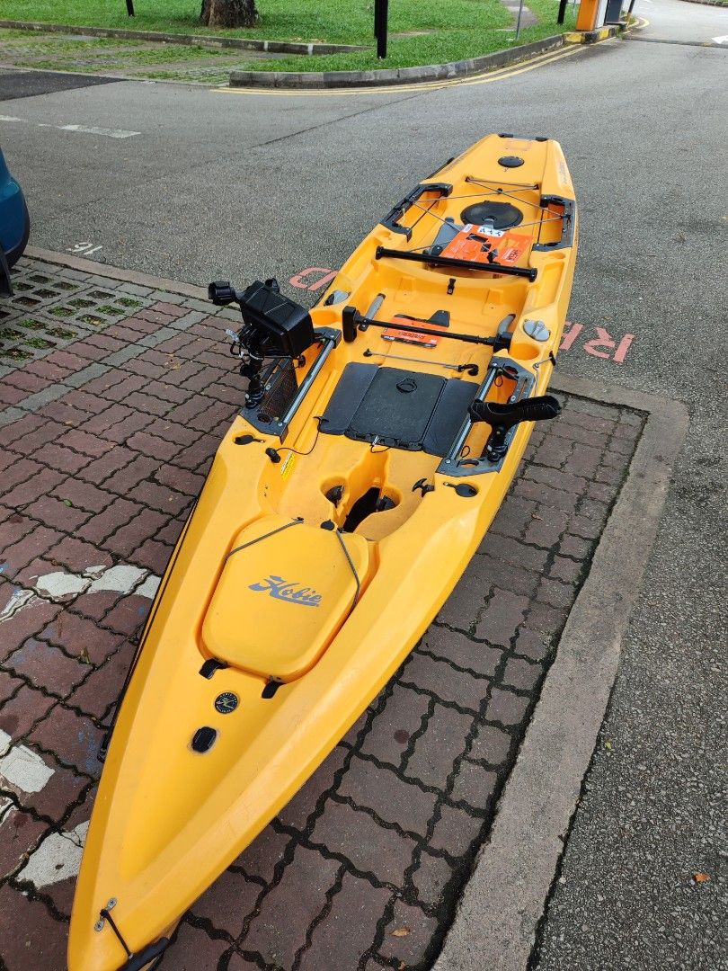 Hobie outback Kayak, Sports Equipment, Fishing on Carousell