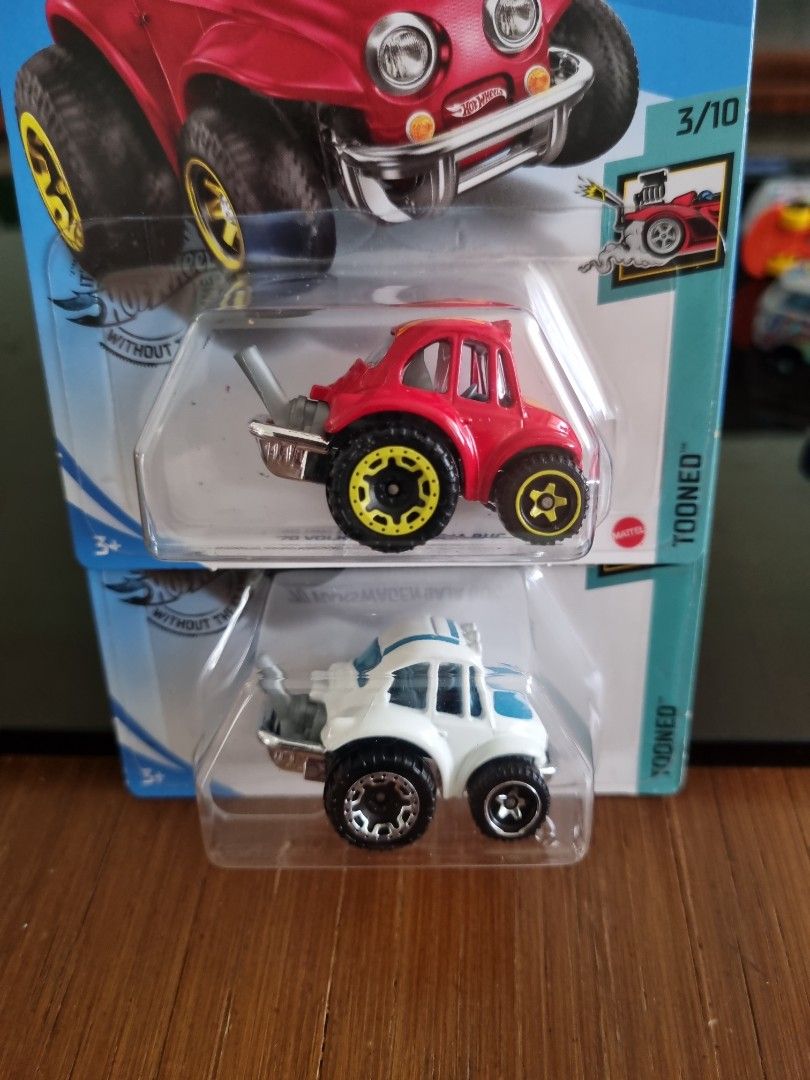 Hot Wheels - Tooned Volkswagens, Hobbies & Toys, Toys & Games on Carousell