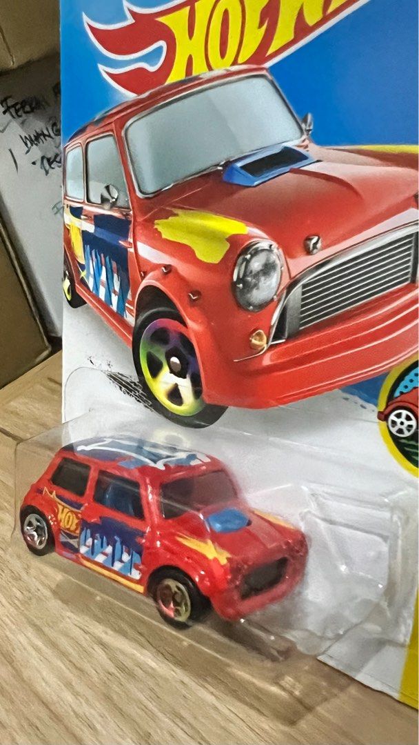 Hot Wheels Mini Cooper HW Art, Hobbies & Toys, Toys & Games on Carousell