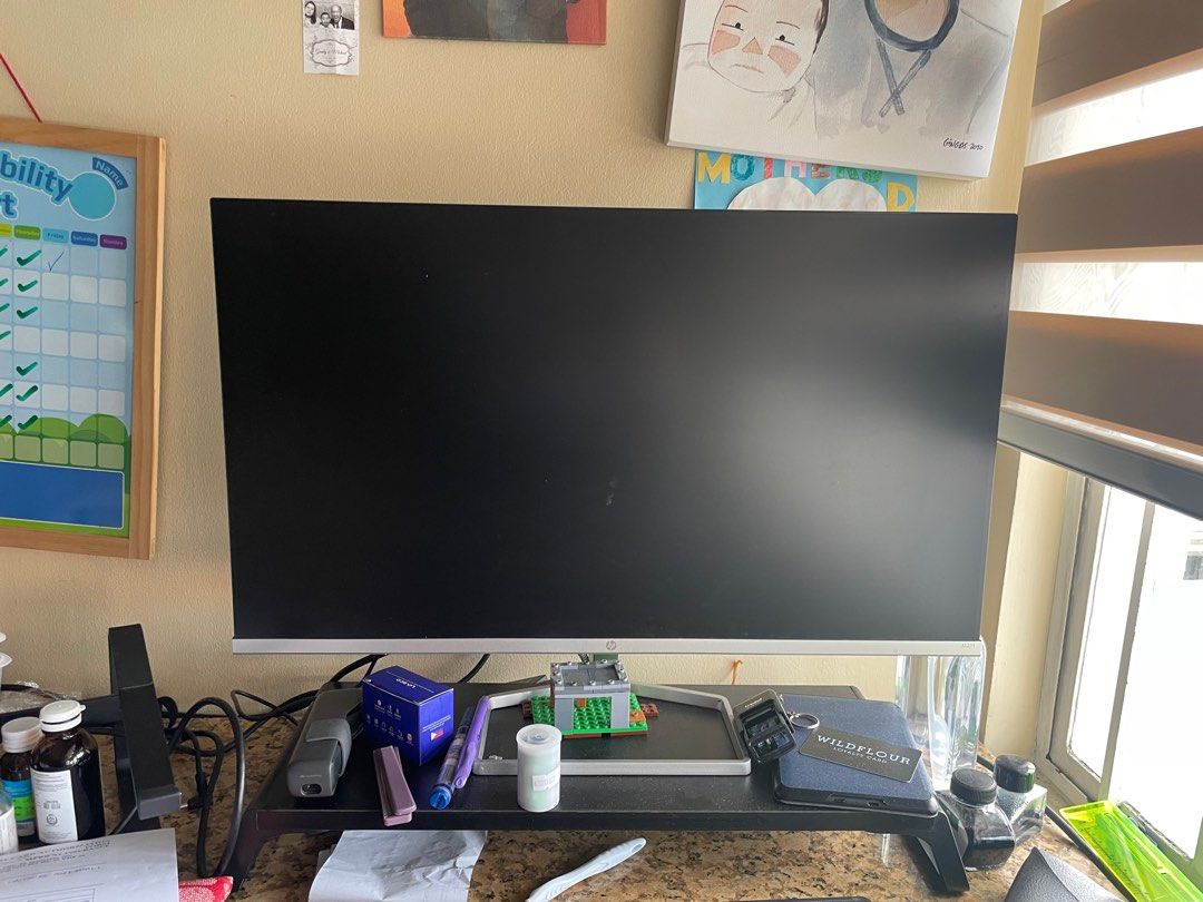 HP M27F Monitor, Computers & Tech, Desktops on Carousell