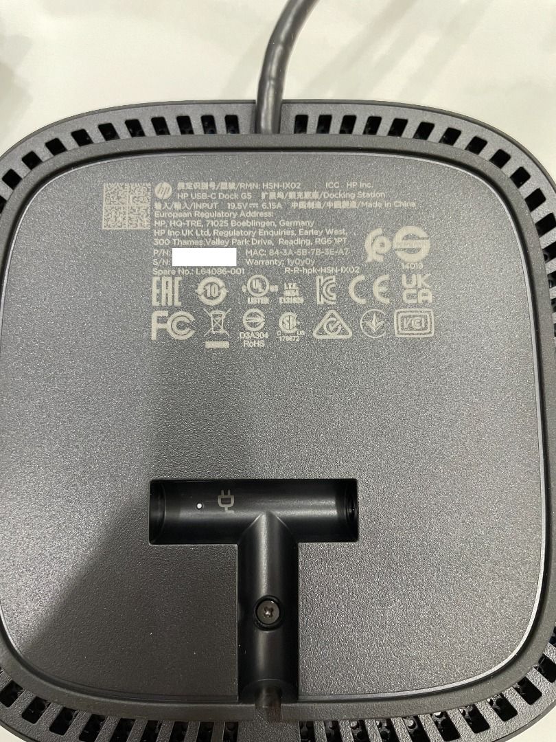 HP USB-C Docking Station G5- Brand New, Computers & Tech, Parts ...