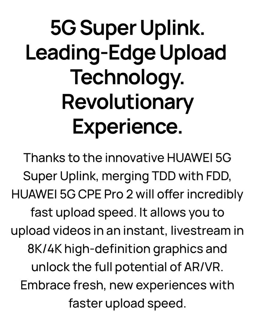 Huawei 5G Router CPE PRO 2 Wifi 6 Plus 4G/5G Dual-Band Sim Card Router ...