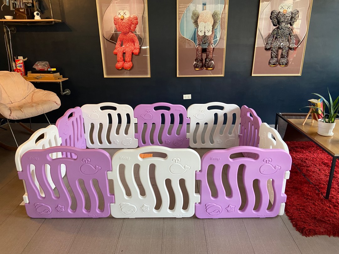 Ifam Playfence Rare color Import, Babies & Kids, Infant Playtime on ...