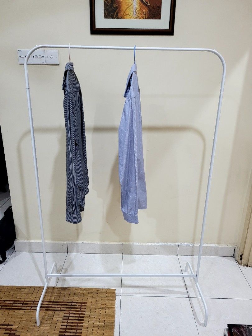 Ikea clothes rack, Furniture & Home Living, Furniture, Shelves ...
