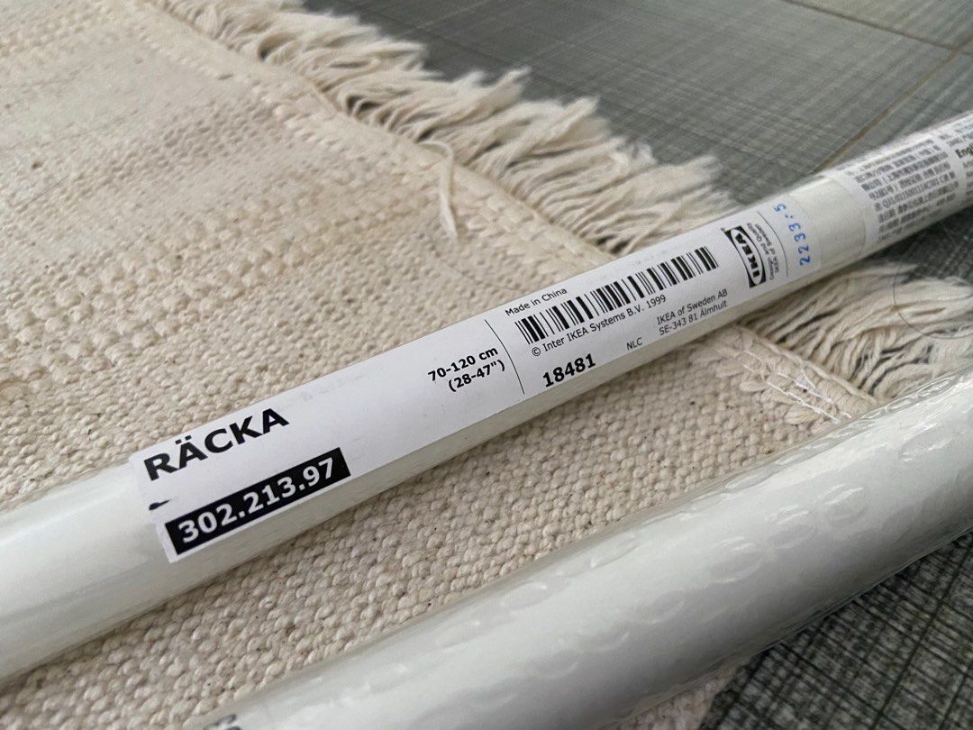 Ikea RACKA Adjustable Curtain Rod, Furniture & Home Living, Home Decor ...