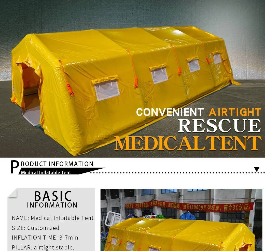 INFLATABLE MEDICAL TENT 4X6 METERS, Commercial & Industrial, Industrial ...