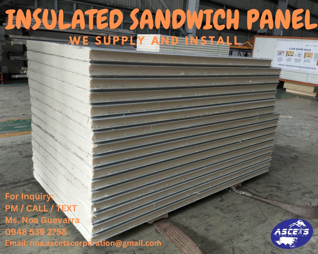 Insulated Sandwich Panel, Commercial & Industrial, Construction ...