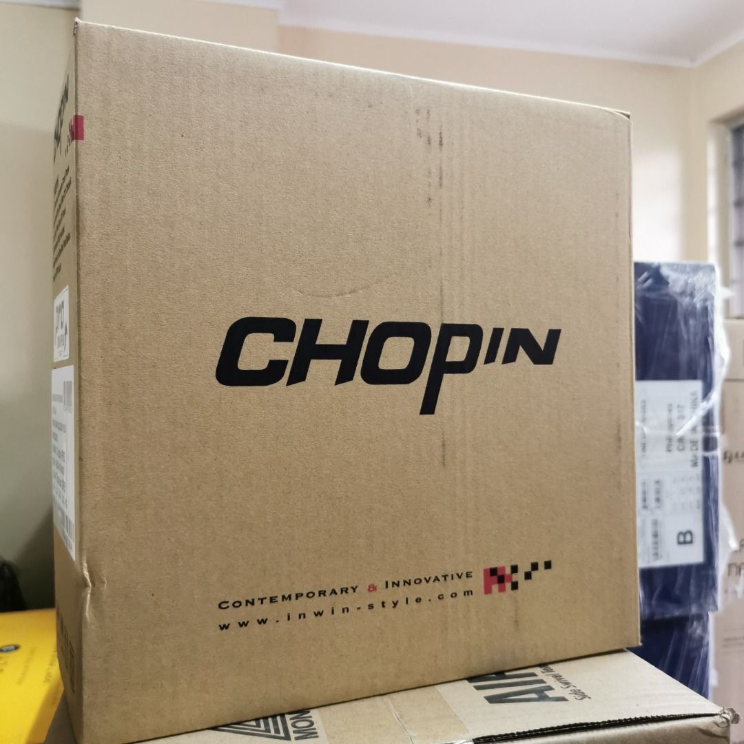 InWin Chopin Pro ITX Case 200W 80 Plus Gold PSU Titanium Grey ...