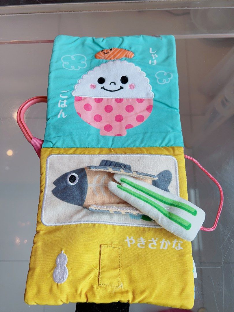 Japanese Baby Soft Book Food Sushi Sensory Sounds Stimulation, Babies ...