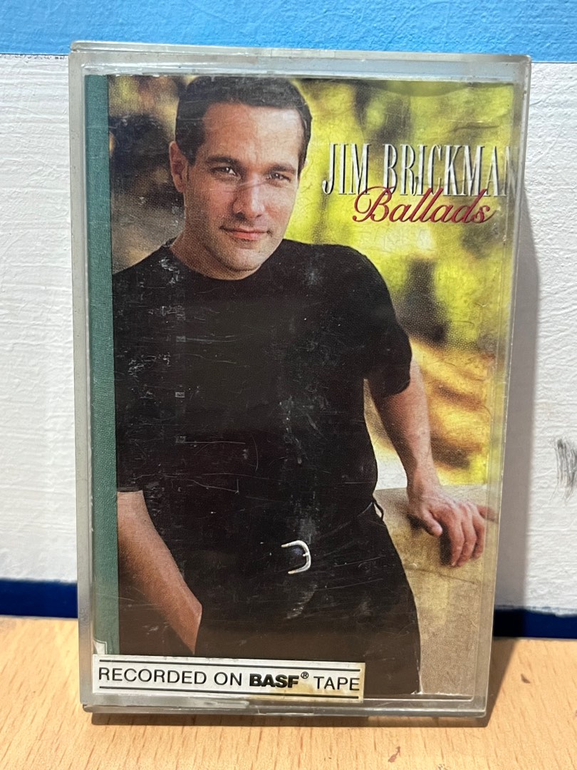 JIM BRICKMAN Ballads PHILIPPINES Paper Label CASSETTE TAPE, Hobbies ...