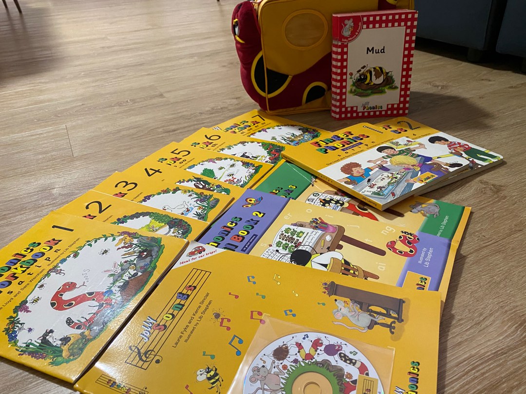 Jolly Phonics Book Set, Hobbies & Toys, Books & Magazines, Children's ...