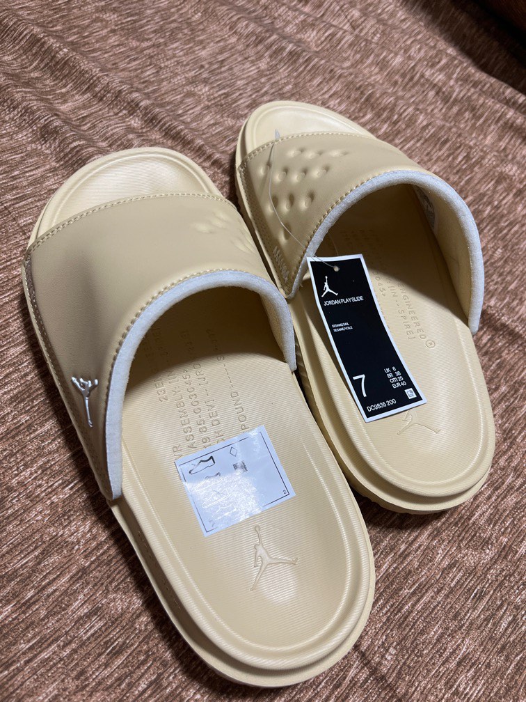Jordan Play Slide, Men's Fashion, Footwear, Slippers & Slides on Carousell