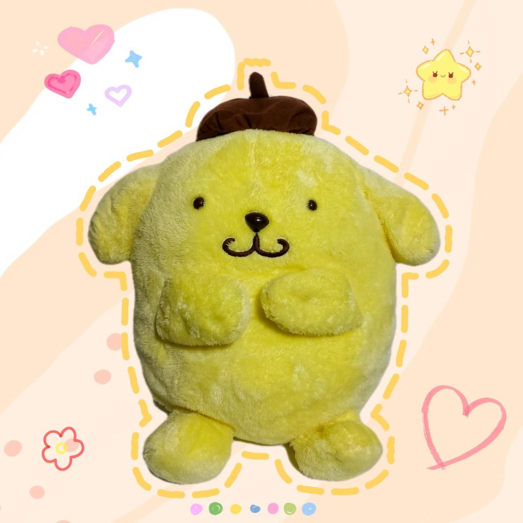 Jumbo Pompompurin Plushie, Hobbies & Toys, Toys & Games on Carousell