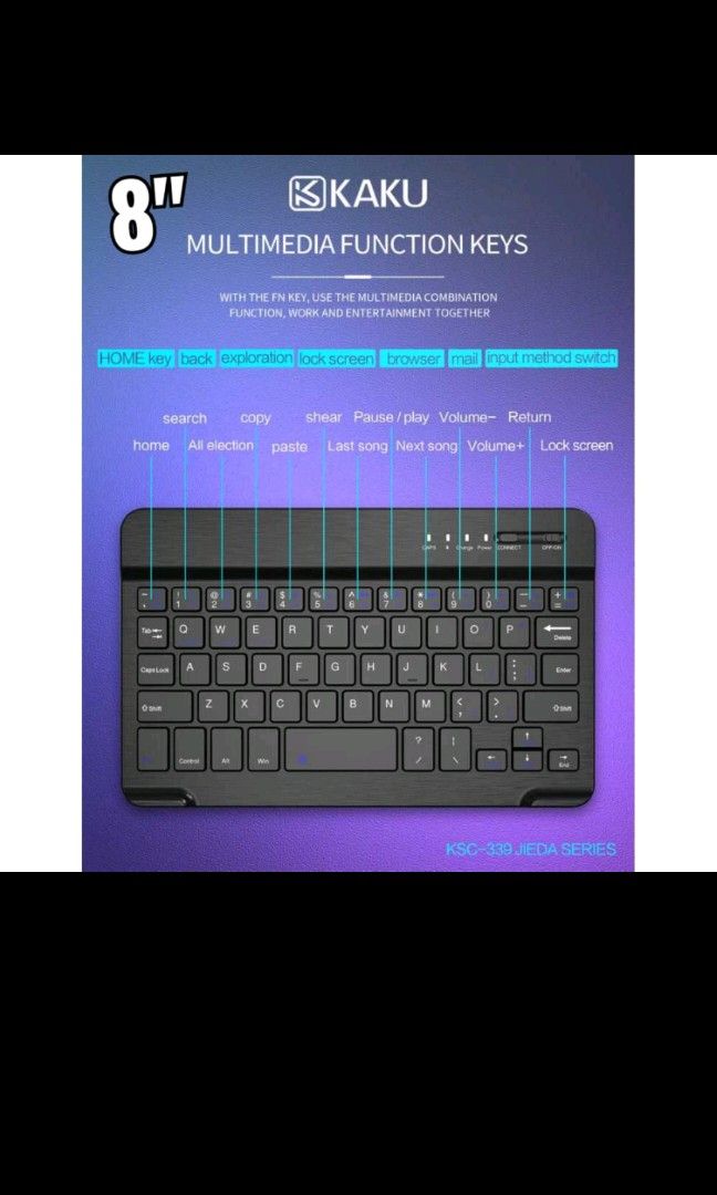 Kakusiga Wireless Keyboard (Portable Bluetooth), Computers & Tech ...