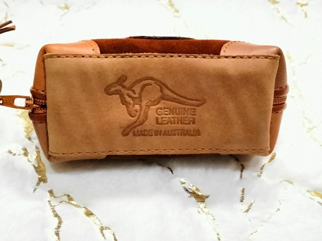 Kangaroo Leather Coin Case, Women's Fashion, Bags & Wallets, Purses ...