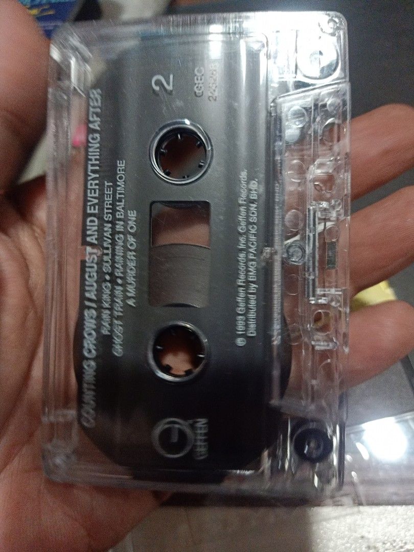 kaset lama pop rock english counting crows 1993, Hobbies & Toys, Music & Media, CDs & DVDs on ...