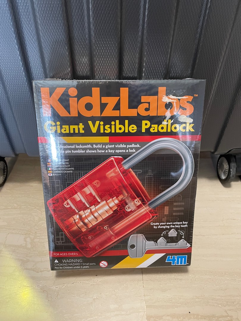 KidzLabs Giant Visible Padlock Traffic Light, Hobbies & Toys, Toys ...