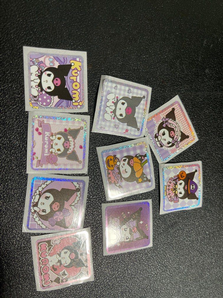 Kuromi stickers, Hobbies & Toys, Stationery & Craft, Art & Prints on ...