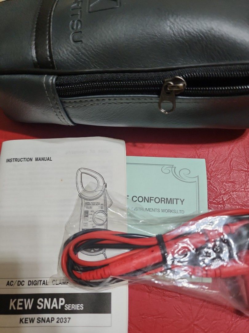 Kyoritsu Kew Snap 2037 Multimeter, Furniture & Home Living, Home ...