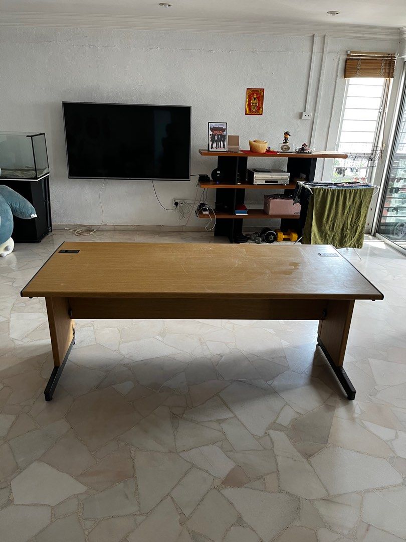 Large work table, Furniture & Home Living, Furniture, Tables & Sets on ...