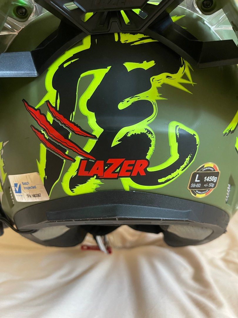 Laser Helmet PSB Approved, Motorcycles, Motorcycle Apparel on Carousell