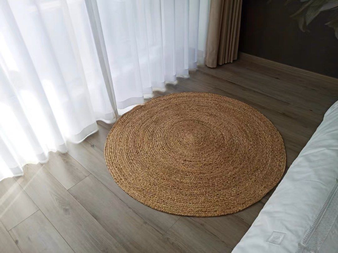 LBN: 180cm Bali Style Floor Carpet Mat / Straw Rattan Mat / Rug ...