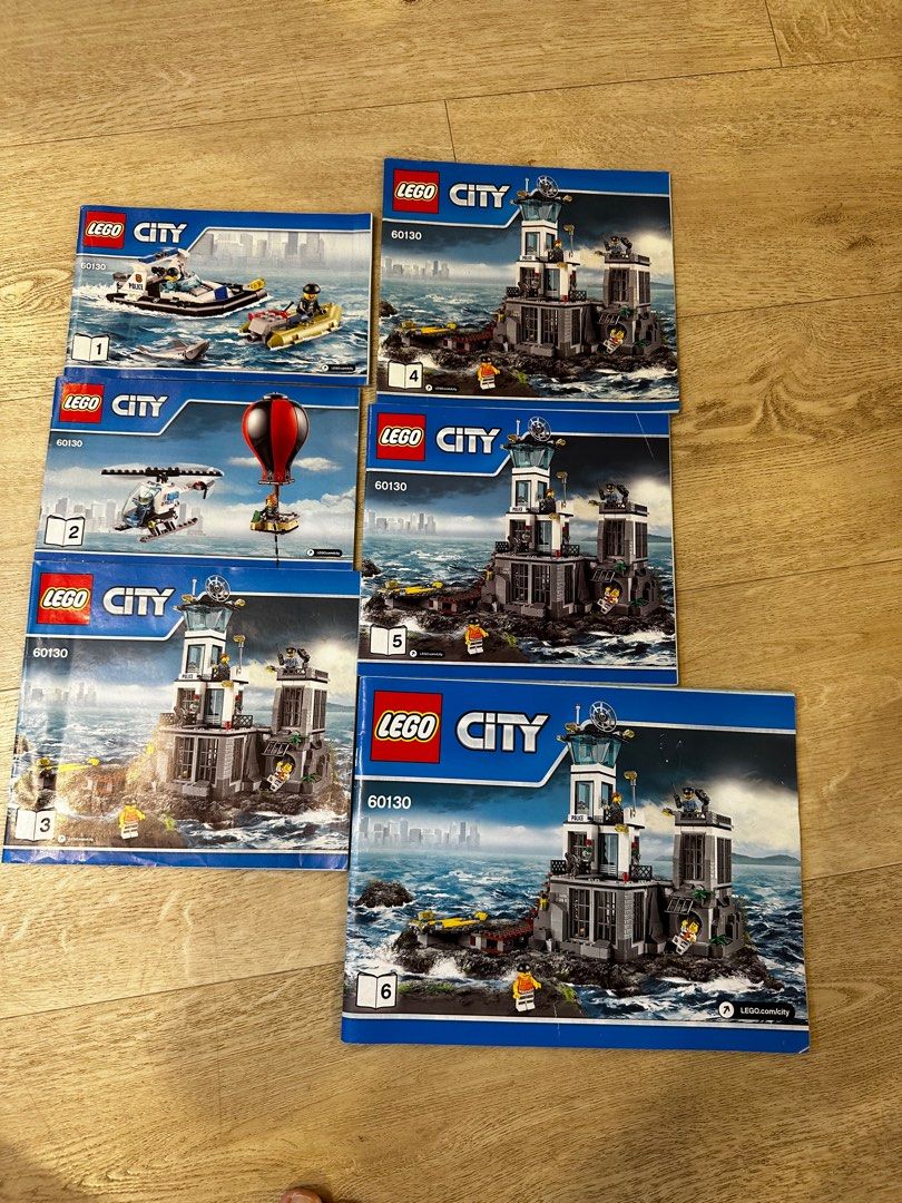 Lego 60130 Prison island, Hobbies & Toys, Toys & Games on Carousell