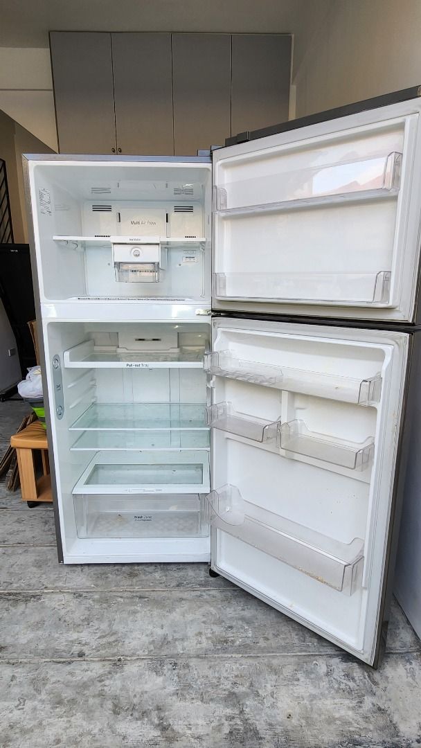 LG Refrigerator 2 Door Linear Inverter 15.1 cu ft, TV & Home Appliances ...