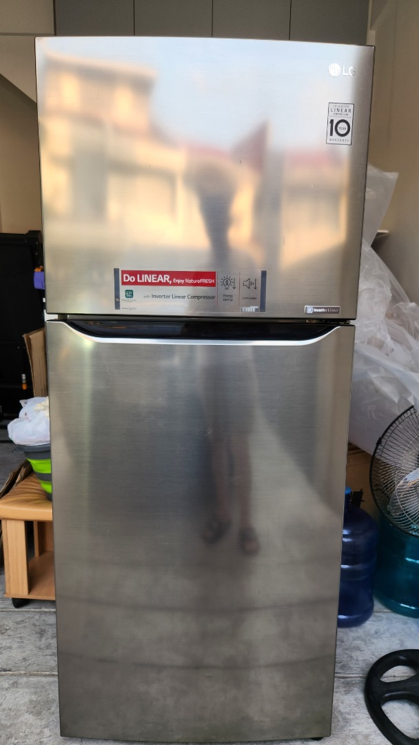 LG Refrigerator 2 Door Linear Inverter 15.1 cu ft, TV & Home Appliances ...