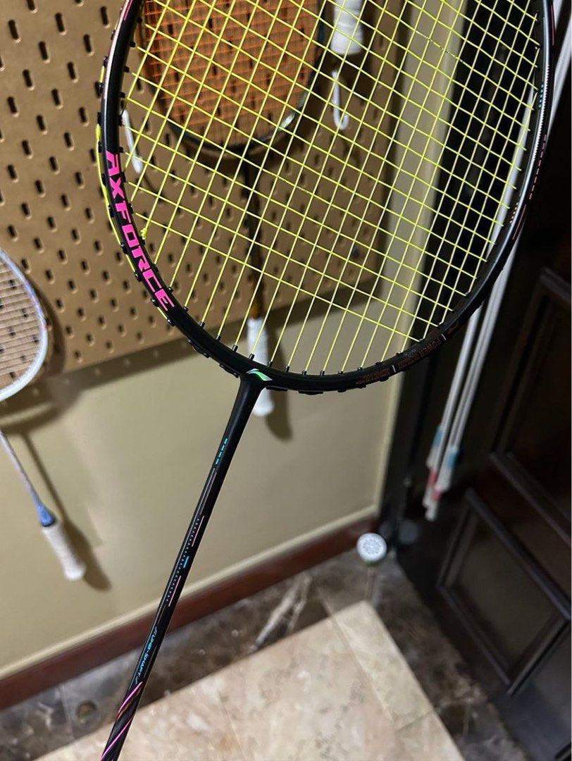Li Ning Axforce 80 5U, Sports Equipment, Sports & Games, Racket & Ball ...