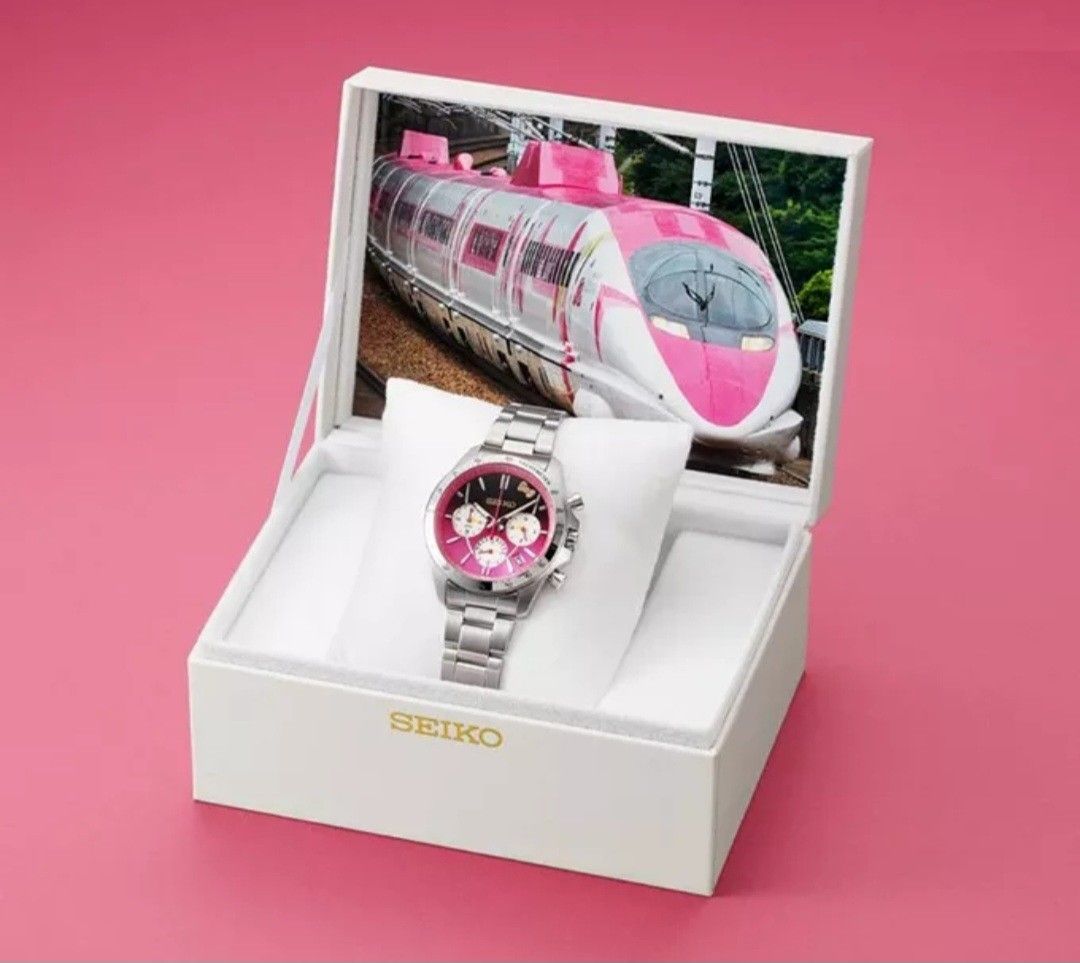 Limited Edition Seiko Hello Kitty Shinkansen Watch, Luxury, Watches on ...