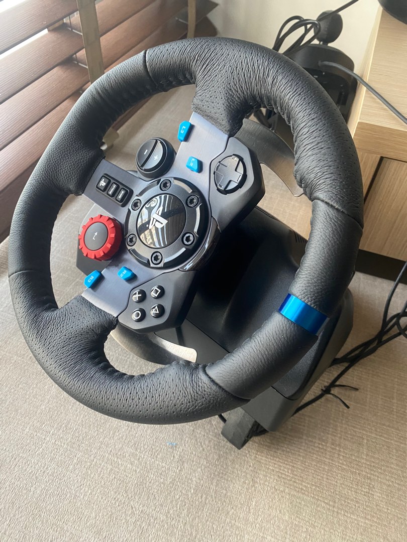 Logitech G29 steering wheel + shifter + pedal set., Video Gaming ...