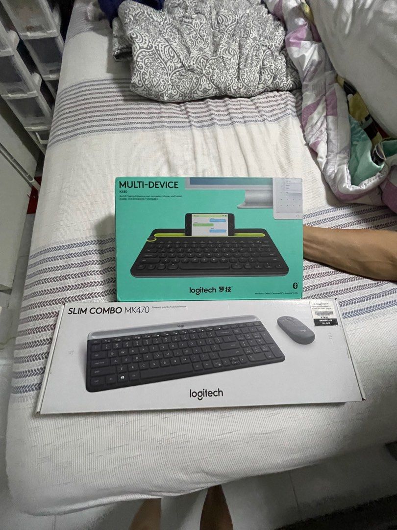 Logitech Keyboards Computers And Tech Parts And Accessories Computer Keyboard On Carousell