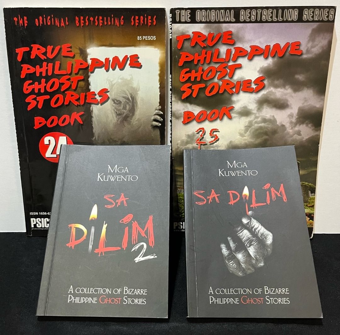 Lot of 4 Philippine Horror Story Books, Hobbies & Toys, Books ...