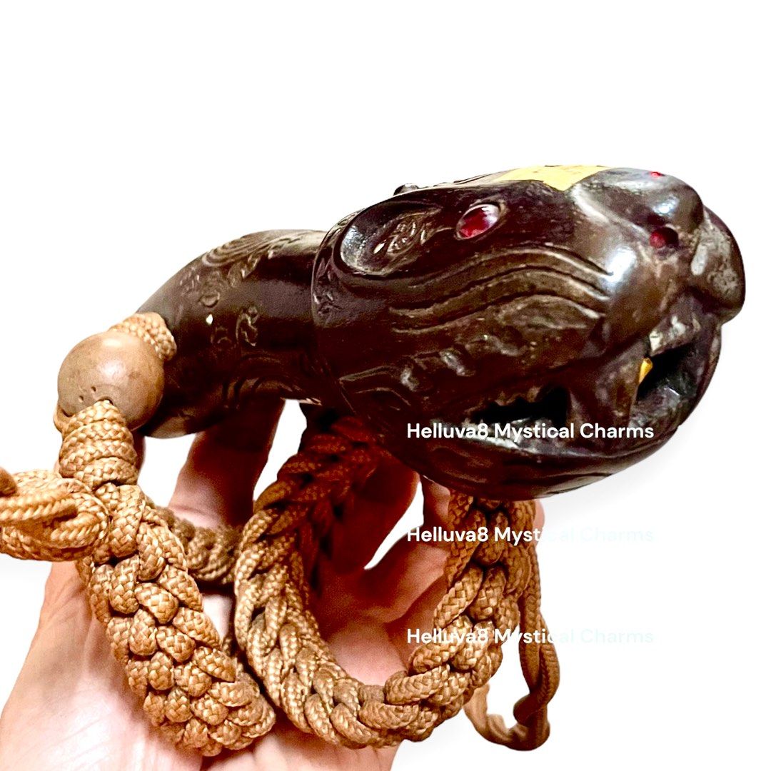 LP Pinak Hua Chamod Palad LinThong, BE 2528-2530 Big 20cm Length Thai ...