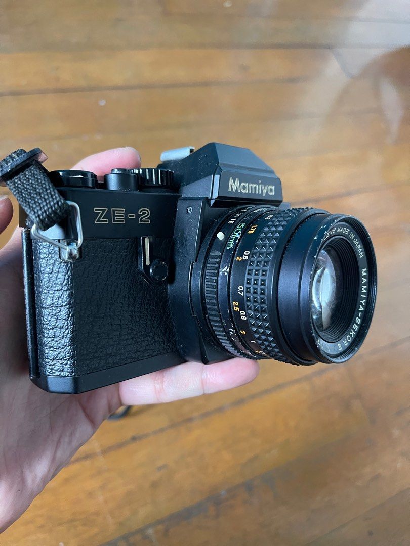 Mamiya ZE-2 with 50mm f 1.7 lens, Photography, Cameras on Carousell