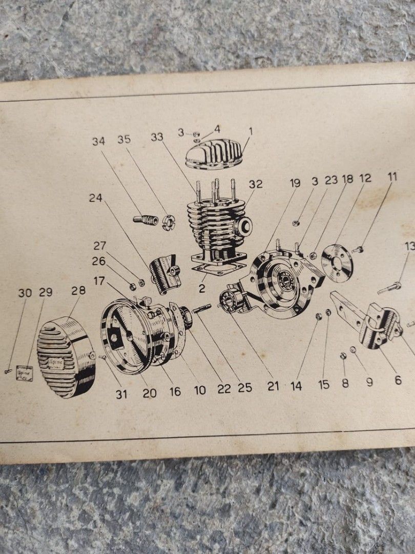 Manual book moped alpino, Aksesoris Mobil di Carousell