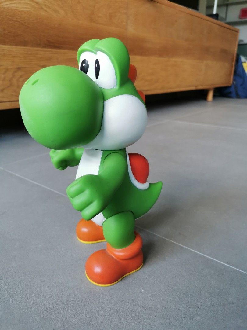 Mario Yoshi Figurine 12cm tall, Hobbies & Toys, Toys & Games on Carousell