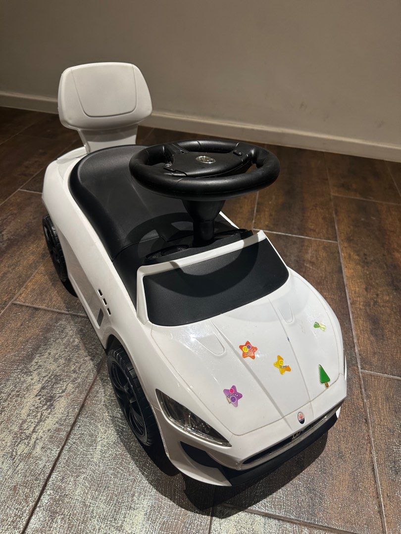 Maserati Toy Car White, Hobbies & Toys, Toys & Games on Carousell