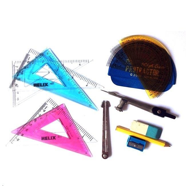 Mathematical Instruments Set, Hobbies & Toys, Stationery & Craft ...