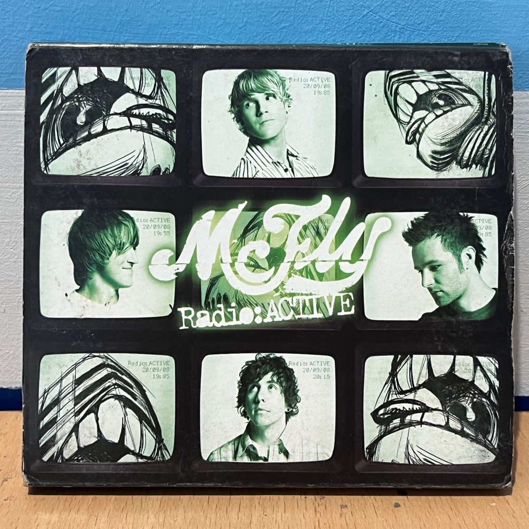 MCFLY Radio:Active PHILIPPINES PRESS Audio CD & DVD plus Booklet ...