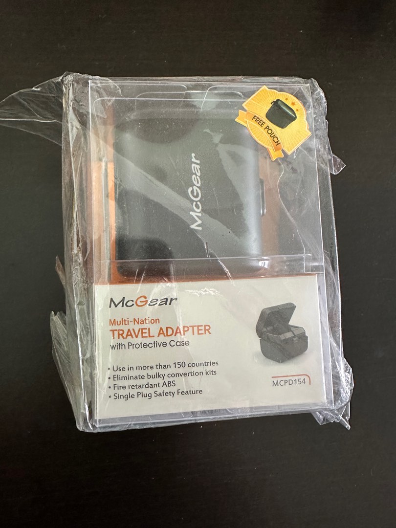 McGear Multi-Nation Travel Adapter With Protective Case (MCPD154), TV ...
