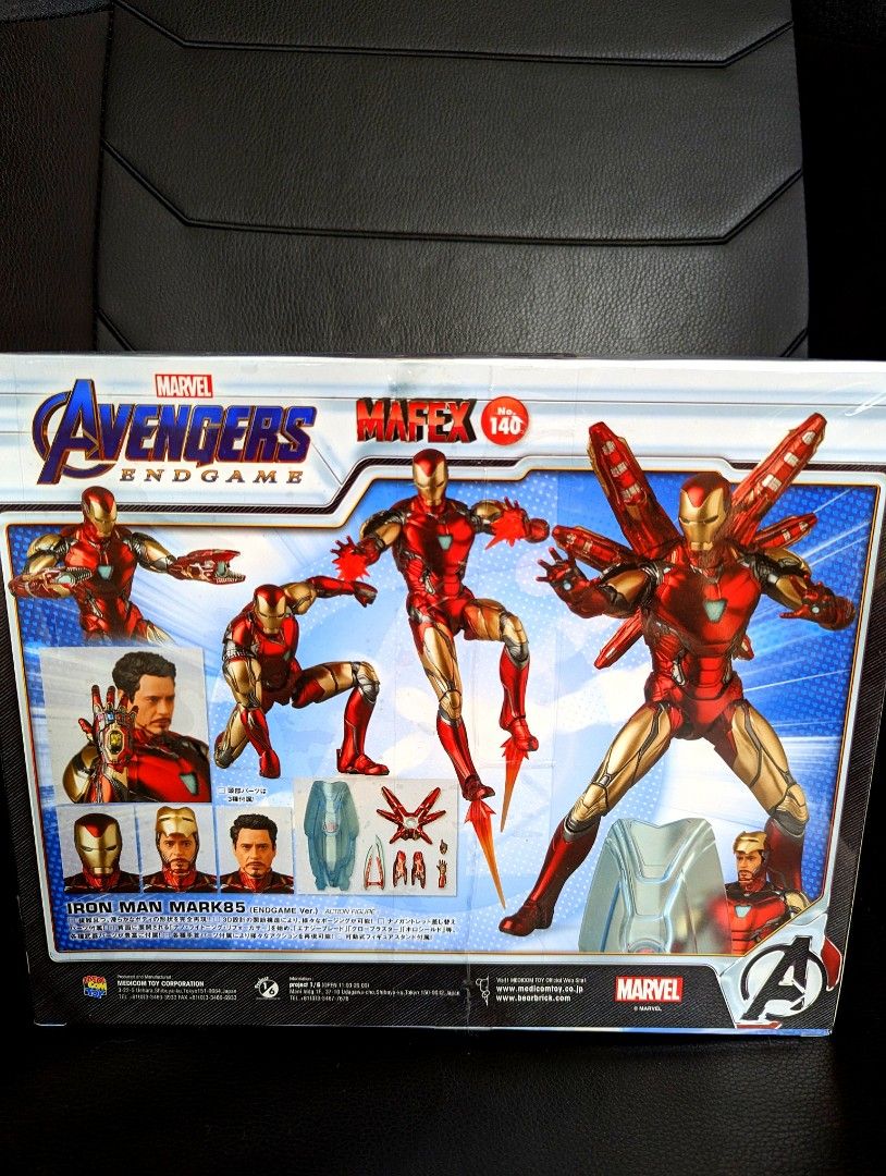 Medicom Mafex - Iron Man Mk85, Hobbies & Toys, Toys & Games on Carousell