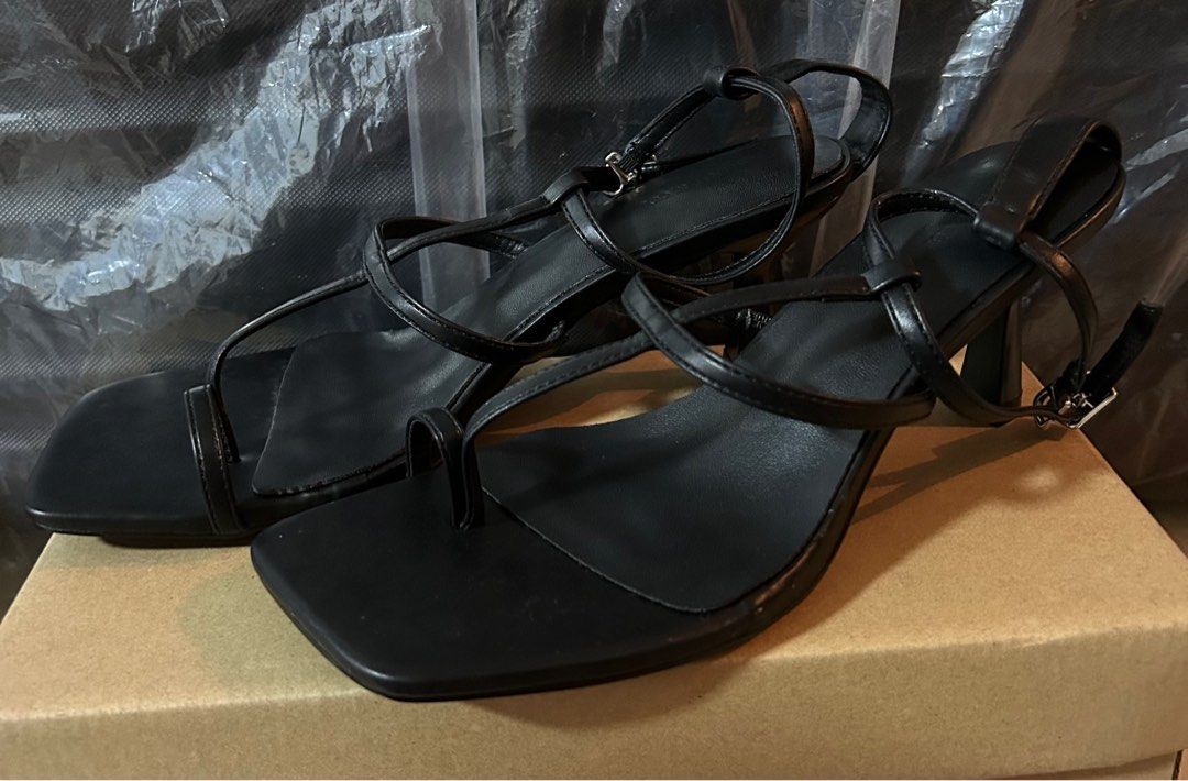 Millot & Co Christine Toe Ring Heels, Women's Fashion, Footwear, Heels ...