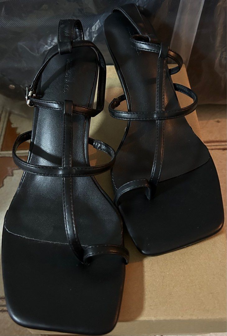 Millot & Co Christine Toe Ring Heels, Women's Fashion, Footwear, Heels ...